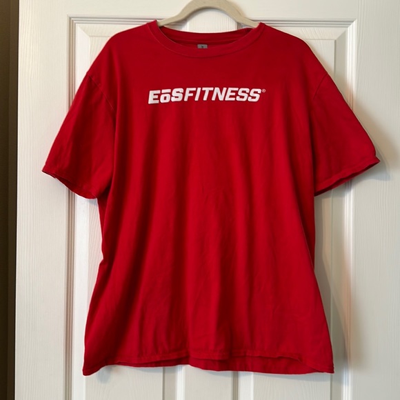 eos fitness | Shirts | Eos Fitness Red Tshirt | Poshmark